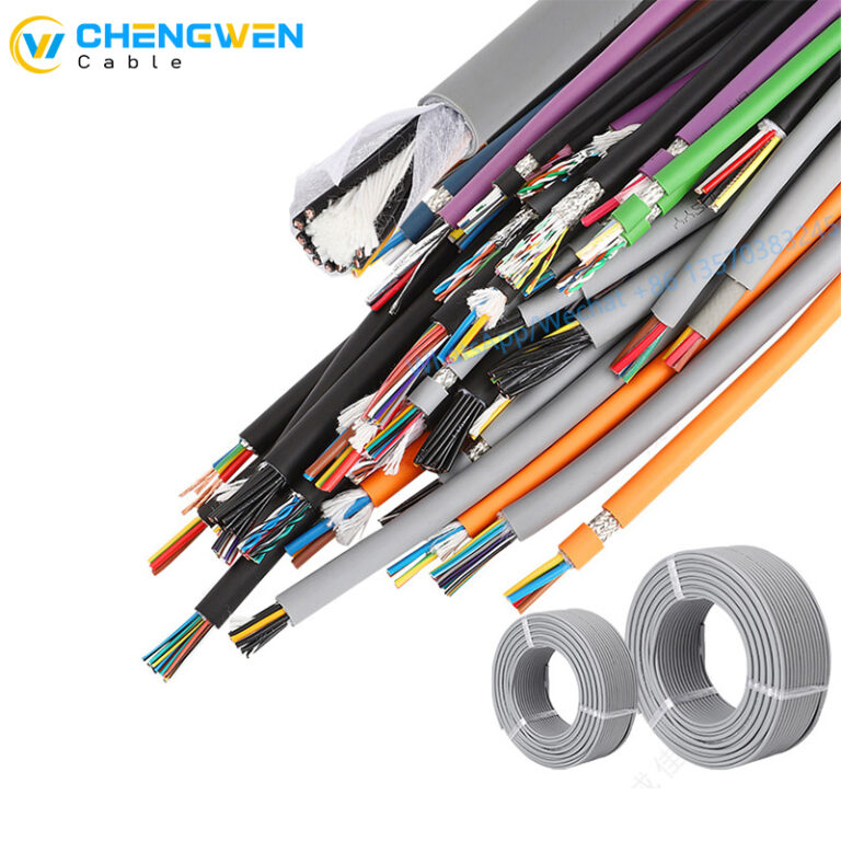 YY1001 Robot Towline PVC Drag Chain Cable - Chengwen Cable