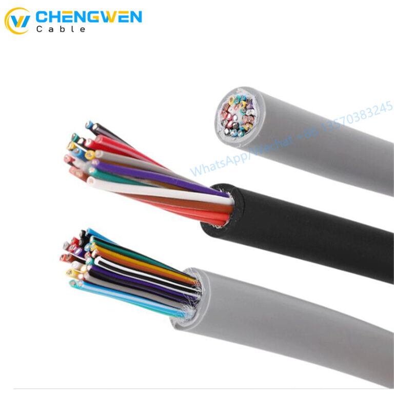 YY1001 TRVV Ultra high flexible control drag chain cables - Chengwen Cable