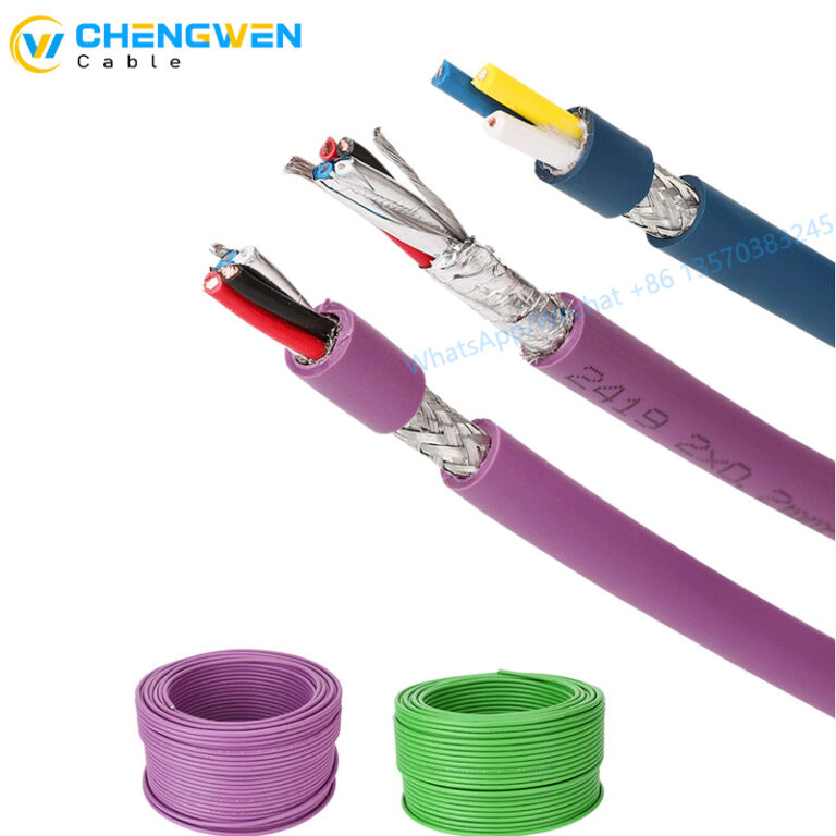Cat 5e Ethernet High Flexible Industrial Bus Cable - Chengwen Cable