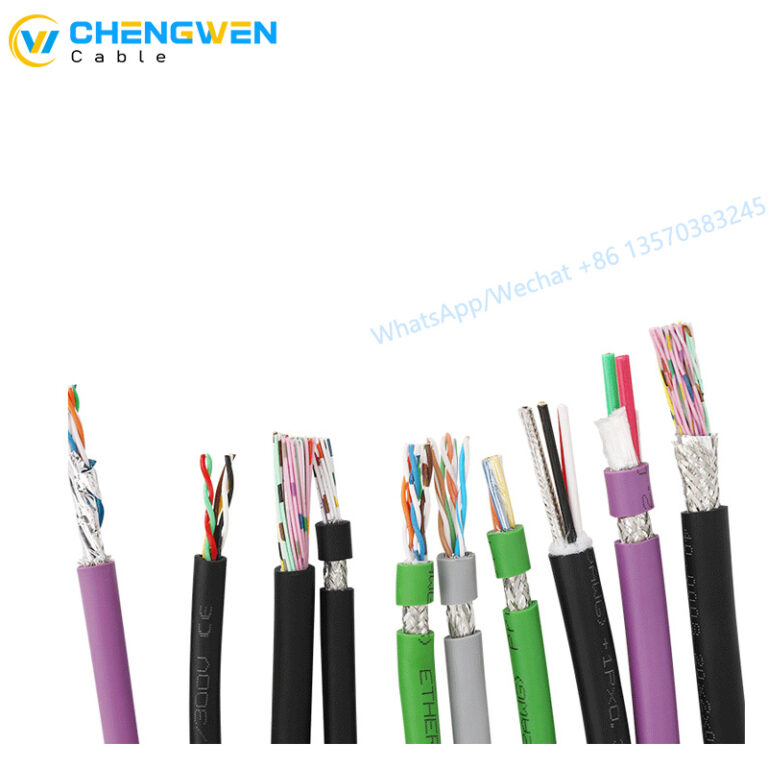 TRVVSP High Flexible CAT5e Industrial Camera Cable - Chengwen Cable