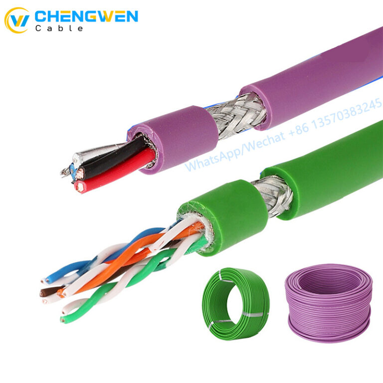 TRVVSP High Flexible CAT5e Industrial Camera Cable - Chengwen Cable
