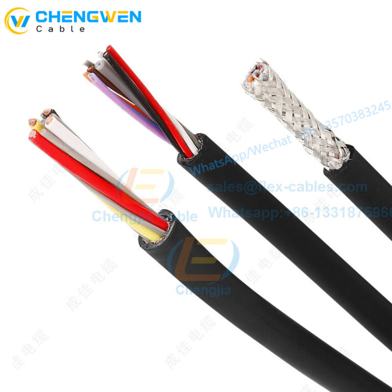 LM-FP Super high speed linear motor drag chain cable - Chengwen Cable