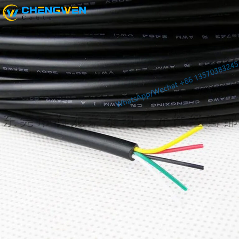 UL2464 4CX28AWG High Flexible Data Electrical Cable Energy Chains ...