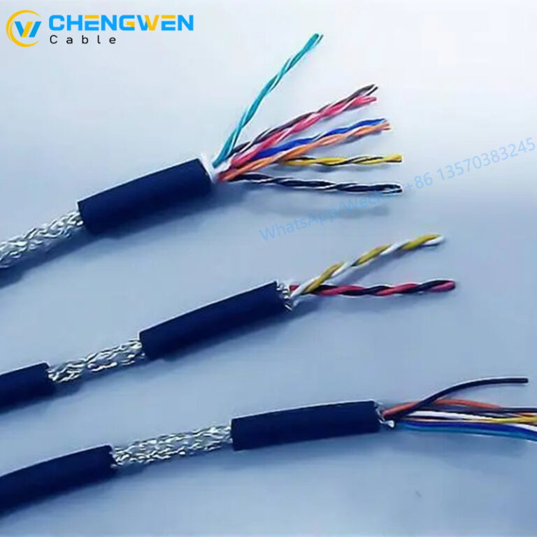UL2464 4CX28AWG High Flexible Data Electrical Cable Energy Chains ...