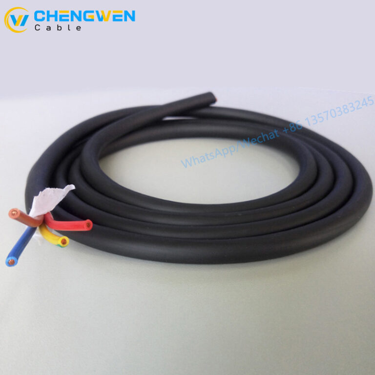 YY07 4G0.75mm²(19AWG) 4 Conductor Multi-Conductor Industrial Flexible ...