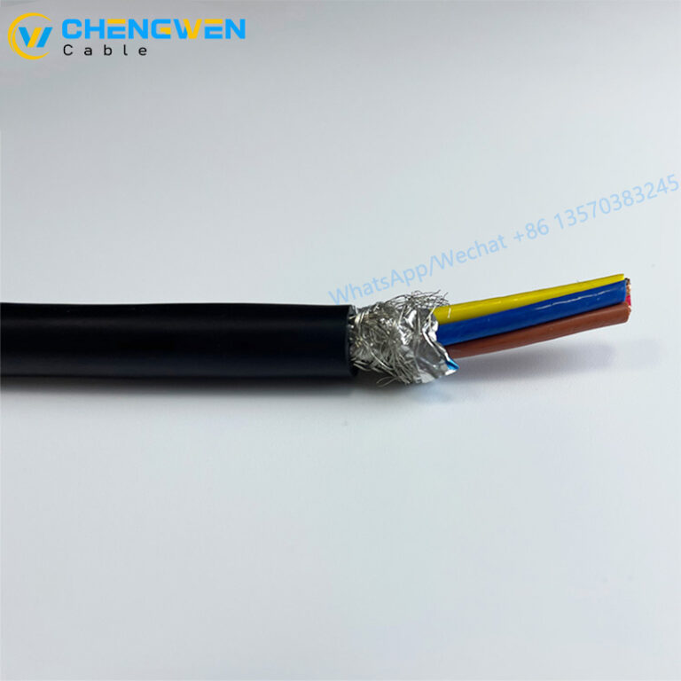YY08 7C0.75 Screened Flexible Power PVC Cables For Fixed And Moving ...