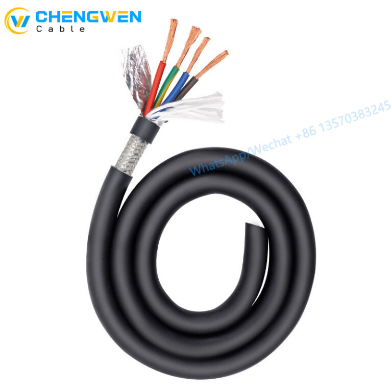 YY08 7C0.75 Screened Flexible Power PVC Cables For Fixed And Moving Applications - Chengwen Cable