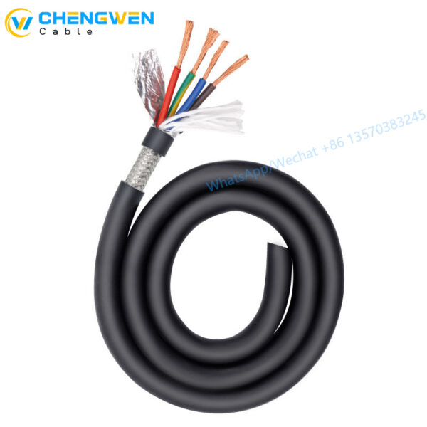YY08 7C0.75 Screened Flexible Power PVC Cables For Fixed And Moving Applications - Chengwen Cable