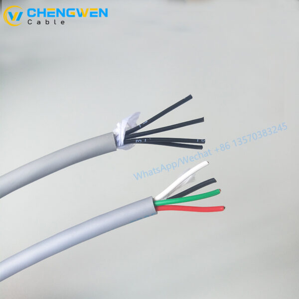 L-YY507 3G0.5MM 3 core chain flexible servo motor cables - Chengwen Cable