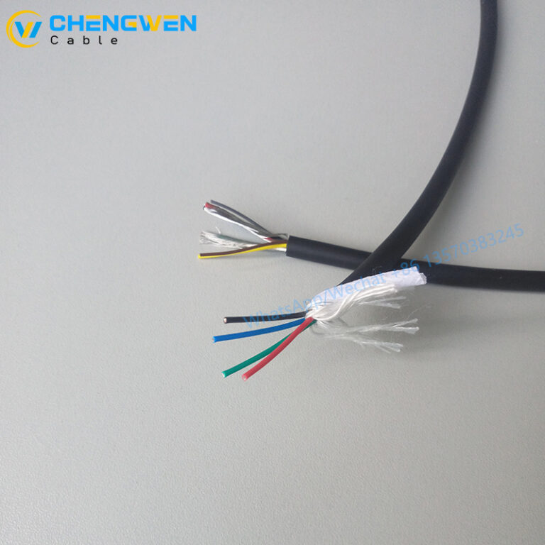 L-YY507 3G0.5MM 3 core chain flexible servo motor cables - Chengwen Cable