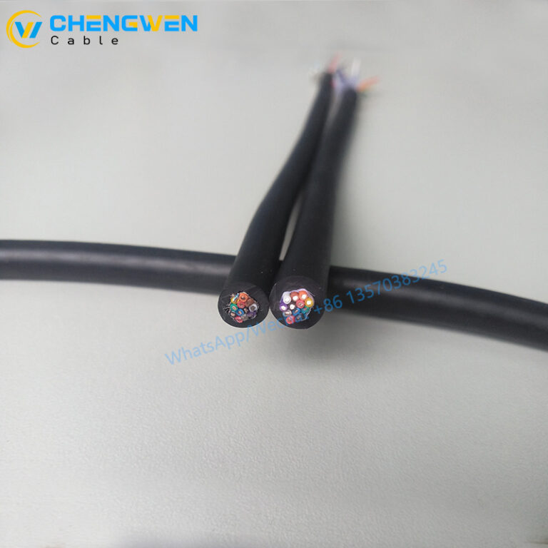 L-YY507 3G0.5MM 3 core chain flexible servo motor cables - Chengwen Cable