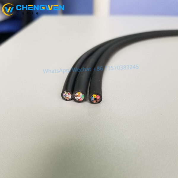 L-YY507 3G0.5MM 3 core chain flexible servo motor cables - Chengwen Cable