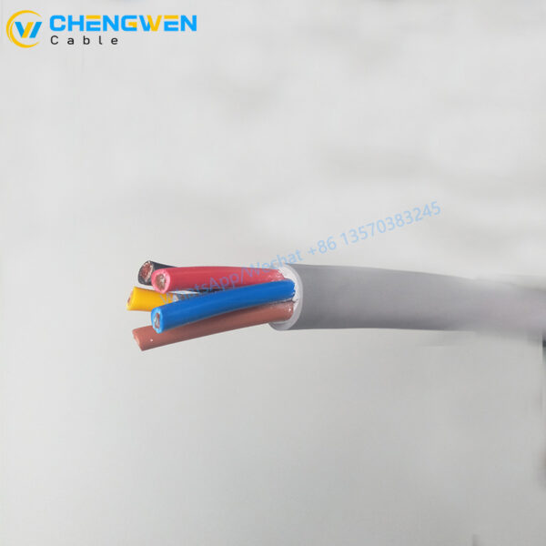 L-YY507 3G0.5MM 3 core chain flexible servo motor cables - Chengwen Cable