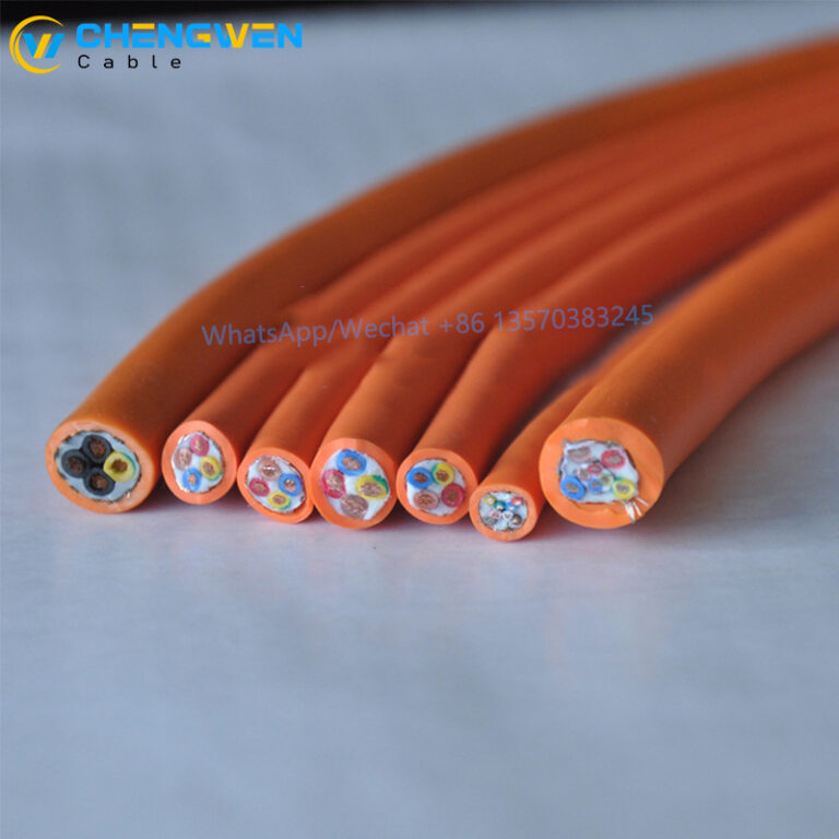 L-YY507 3G0.5MM 3 core chain flexible servo motor cables - Chengwen Cable