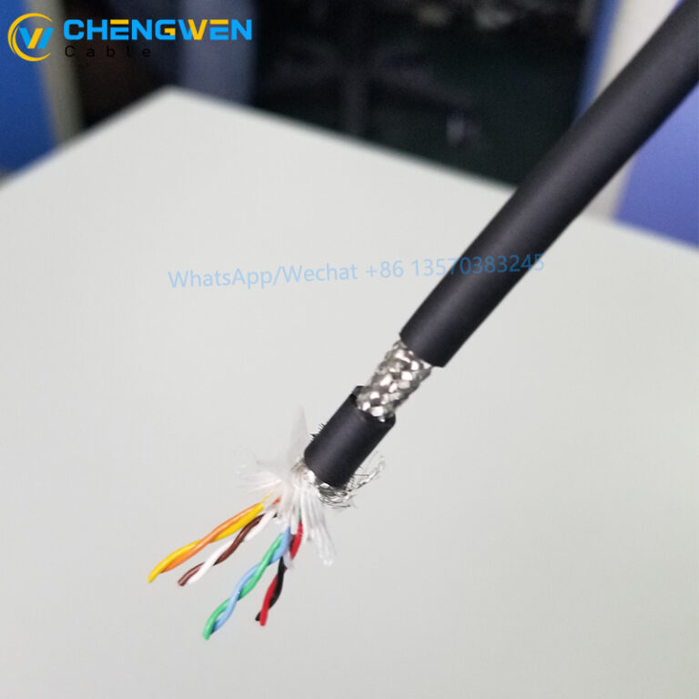 YP506 3X2X0.2mm²(24AWG) PUR drag chain conveyors polyurethane cable ...