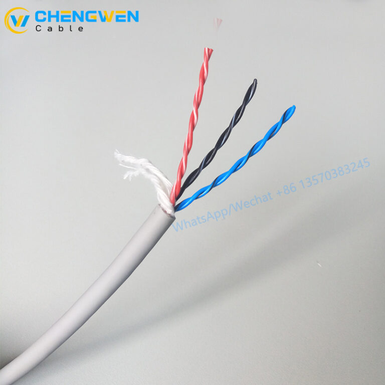 YP506 3X2X0.2mm²(24AWG) PUR drag chain conveyors polyurethane cable ...
