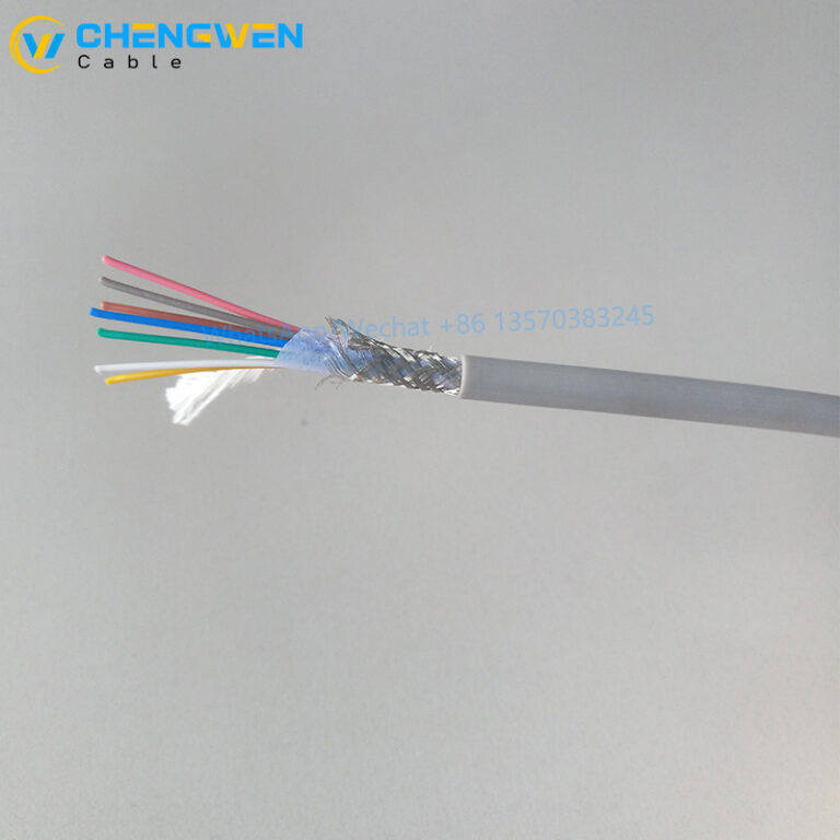 YY502 20X0.20mm²(24AWG) drag chain shielded cable - Chengwen Cable