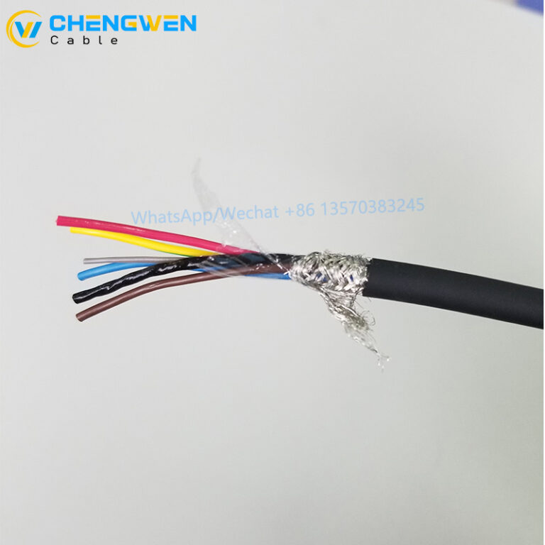 YY502 20X0.20mm²(24AWG) drag chain shielded cable - Chengwen Cable