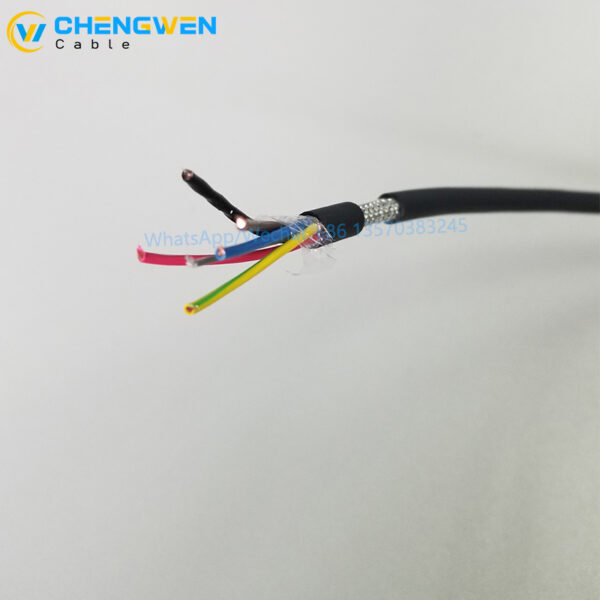 YY502 20X0.20mm²(24AWG) drag chain shielded cable - Chengwen Cable