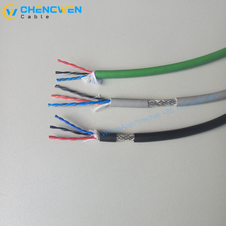 YY506 3x2x0.2mm²(24AWG) wire carrier shielded twisted pair cable ...
