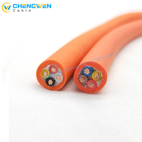 YP1007 Pur Drag Chain Continuous Flex Power Cable - Chengwen Cable
