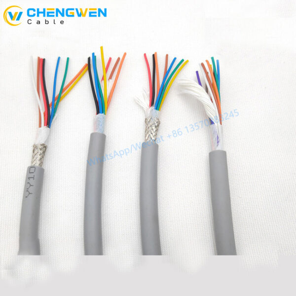 YY1002 Ultra High Flexible Drag Chain Control Cable With Shield Igus ...