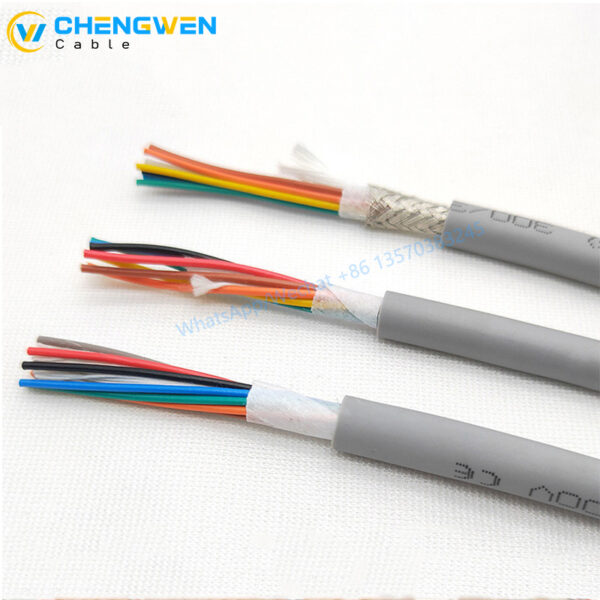 YY1002 Ultra High Flexible Drag Chain Control Cable With Shield Igus ...