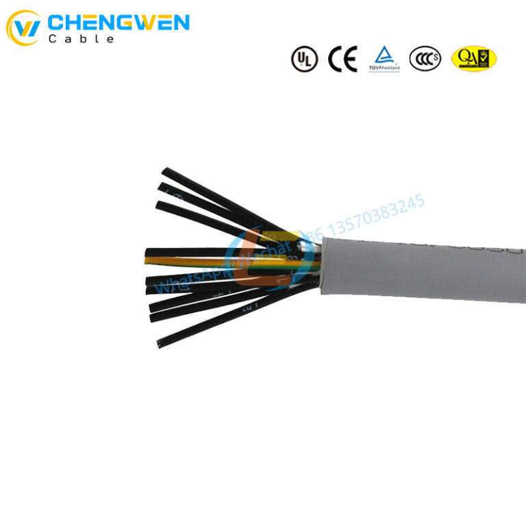 YP1001 Ultra High Flexible Oil Resistant PUR Sheath Towline Cable Black ...