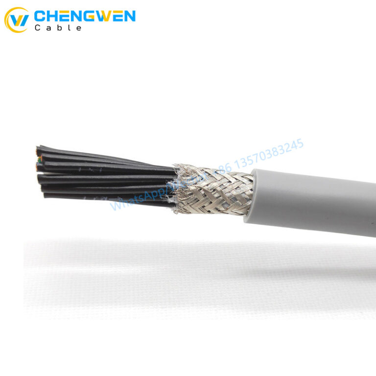 YP1001 Ultra High Flexible Oil Resistant PUR Sheath Towline Cable Black ...