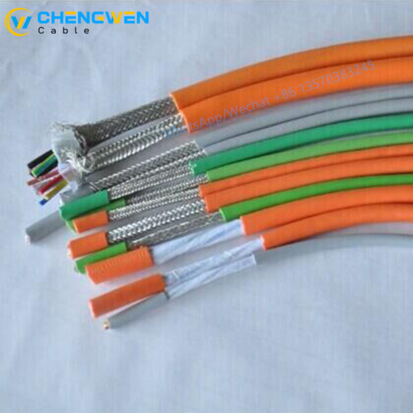YP508 High Flexible Polyurethane Cable Jacket Drag Chain Power Cable ...