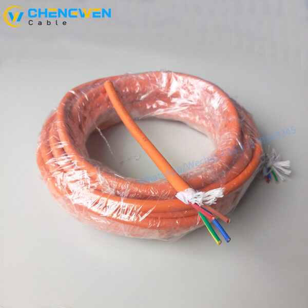 YP507 High Flexible PUR Polyurethane Drag Chain Power Cable - Chengwen ...