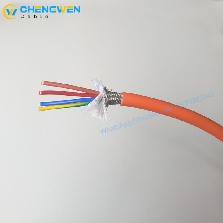 YP507 High Flexible PUR Polyurethane Drag Chain Power Cable - Chengwen ...