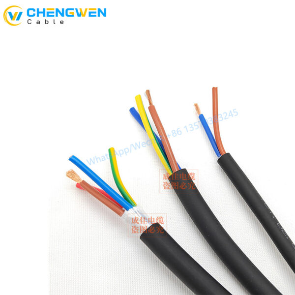YP507 High Flexible PUR Polyurethane Drag Chain Power Cable - Chengwen ...