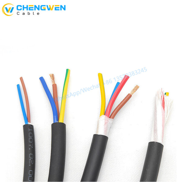 YP507 High Flexible PUR Polyurethane Drag Chain Power Cable - Chengwen ...