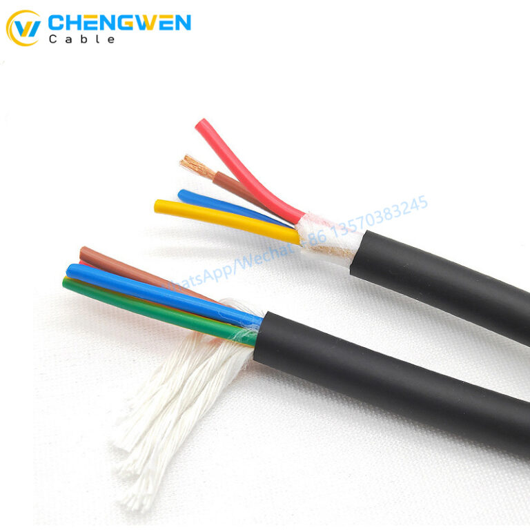 YP507 High Flexible PUR Polyurethane Drag Chain Power Cable - Chengwen ...