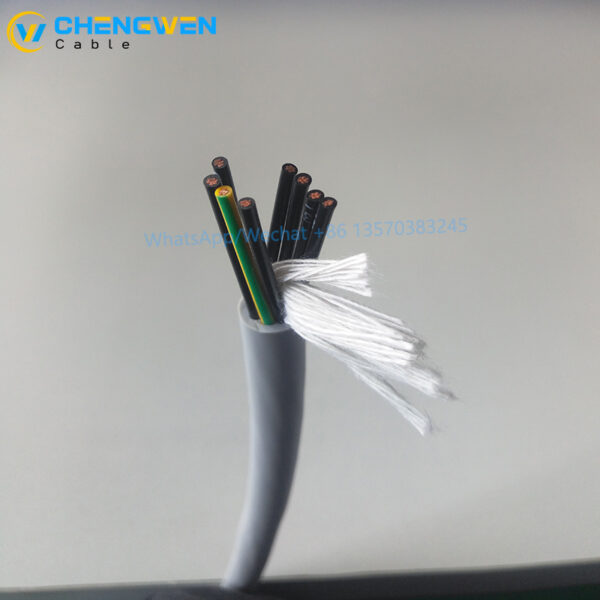 YP501 HIGH FLEXIBLE PUR TPE Cable For DRAG CHAIN BLACK CORE - Chengwen ...