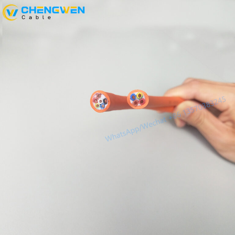 L-YY1007 Ultra High Flexible Drag Chain Power TRVV Towline Cable With UL - Chengwen Cable