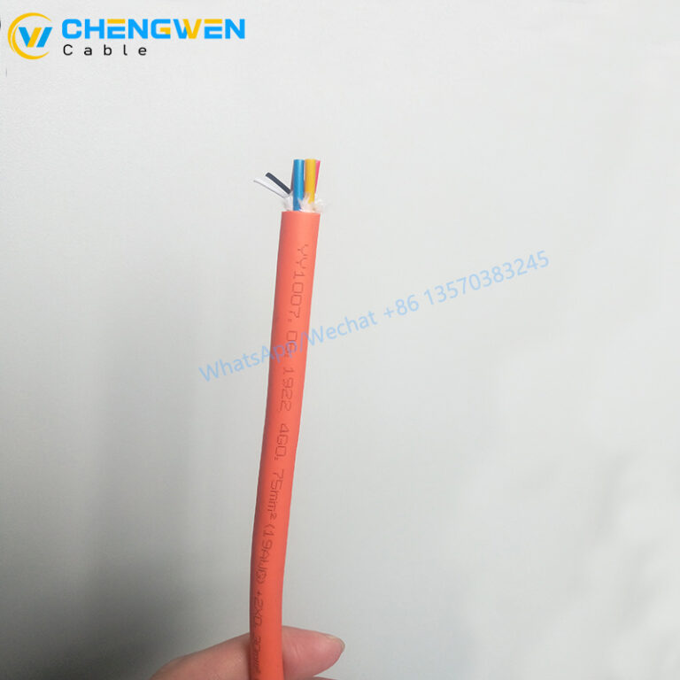 L-YY1007 Ultra High Flexible Drag Chain Power TRVV Towline Cable With UL - Chengwen Cable
