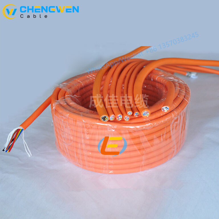 L-YY1007 Ultra High Flexible Drag Chain Power TRVV Towline Cable With UL - Chengwen Cable