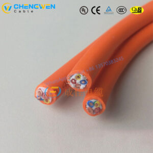 L-YY1007 Ultra High Flexible Drag Chain Power TRVV Towline Cable With UL - Chengwen Cable