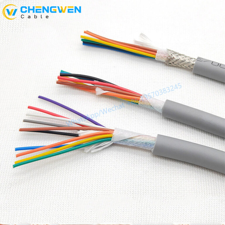 YP1001 Ultra High Flexible Pur TRVV Towline Cable Bending Resistance ...
