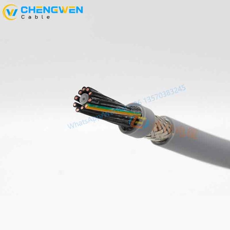 YY2001 Ultra High Flexible Ultra High Speed Drag Chain TRVV Towline ...