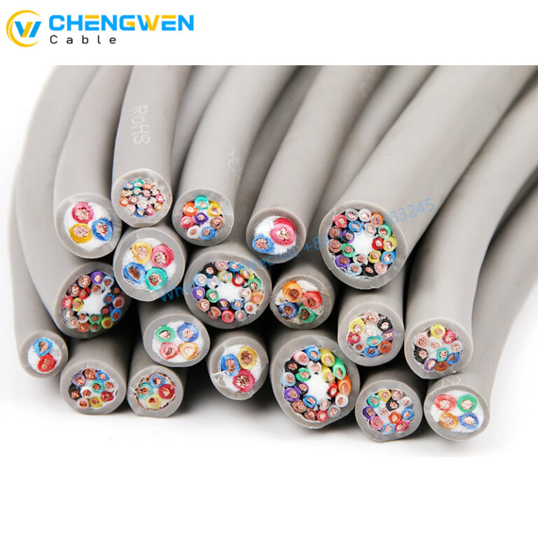 YY2001 Ultra High Flexible Ultra High Speed Drag Chain TRVV Towline ...