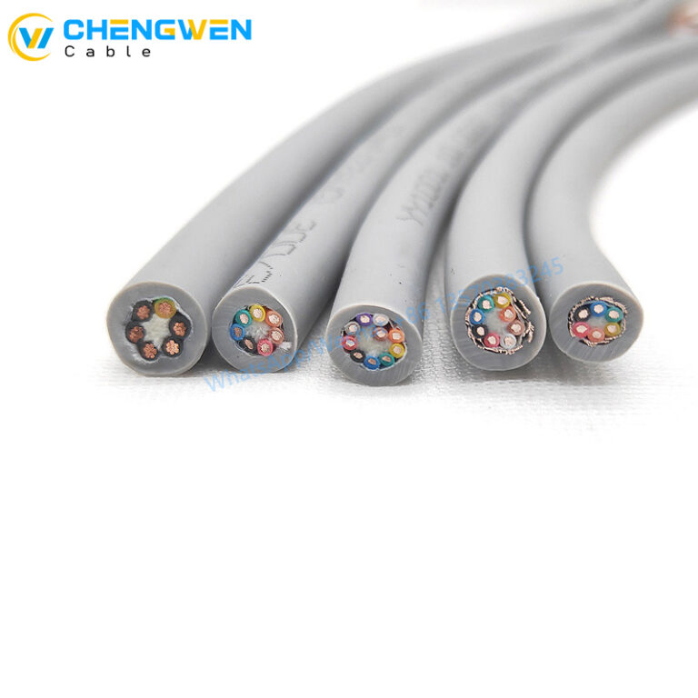 YP1001 Ultra High Flexible Pur TRVV Towline Cable Bending Resistance - Chengwen Cable
