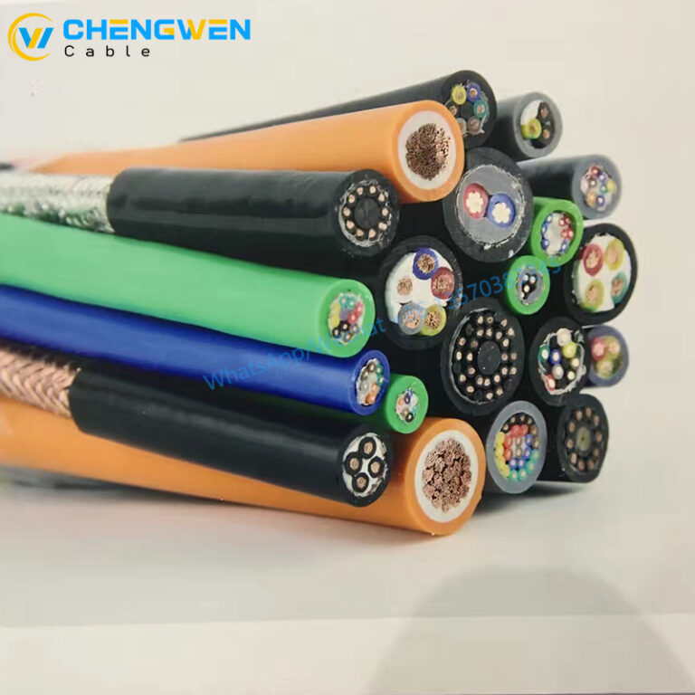 YY2001 Ultra High Flexible Ultra High Speed Drag Chain TRVV Towline ...