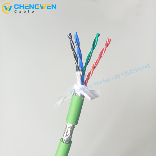 YY1006 Ultra High Flexible Drag Chain Data Shielded Twisted Pair Cable ...