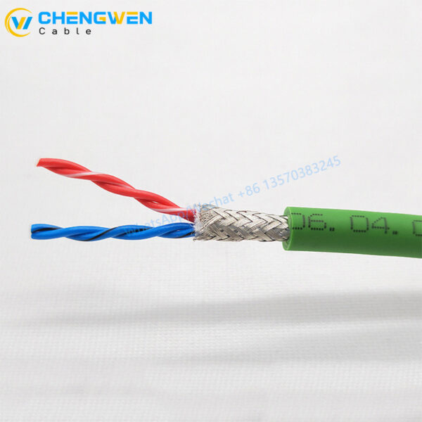 YY1006 Ultra High Flexible Drag Chain Data Shielded Twisted Pair Cable ...