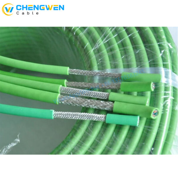 YY1006 Ultra High Flexible Drag Chain Data Shielded Twisted Pair Cable ...