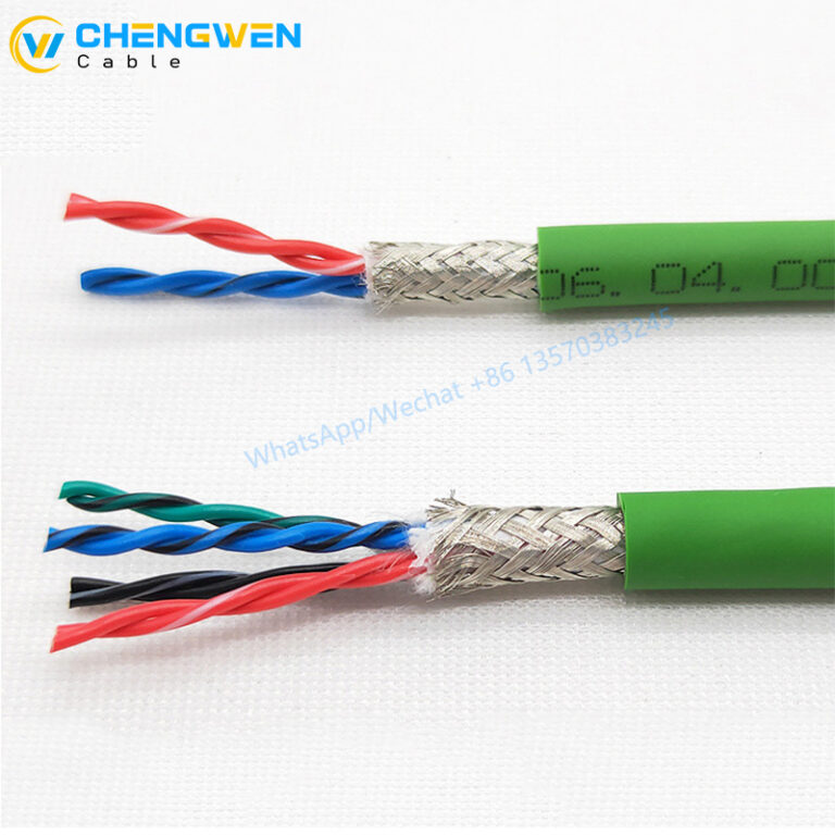 YY1006 Ultra High Flexible Drag Chain Data Shielded Twisted Pair Cable ...