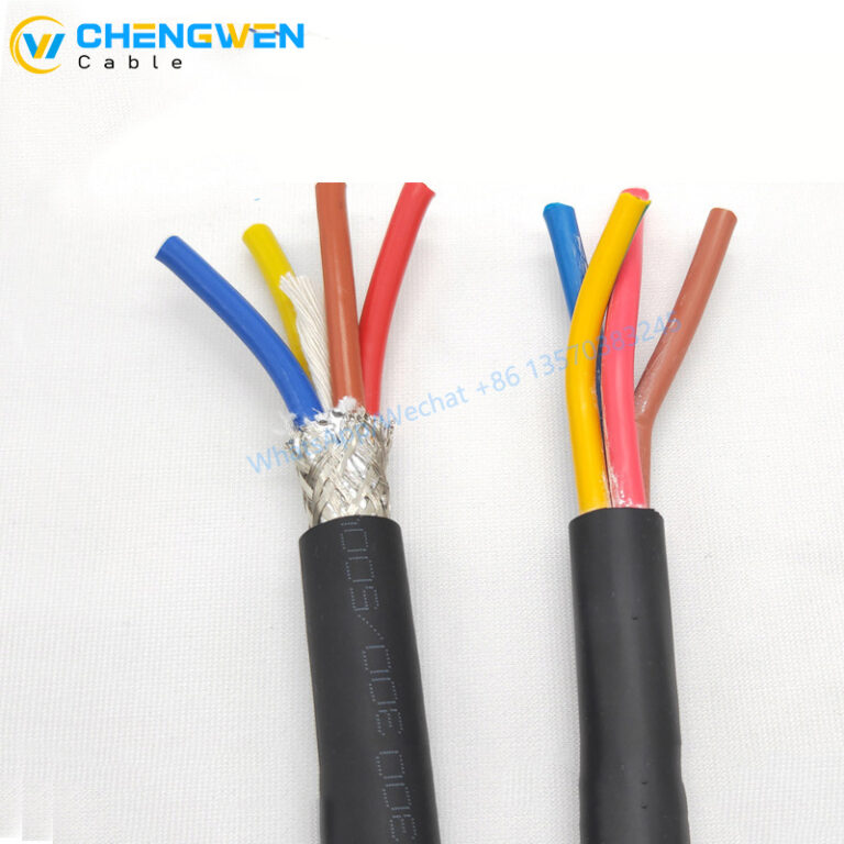 YP508 High Flexible Polyurethane Cable Jacket Drag Chain Power Cable ...